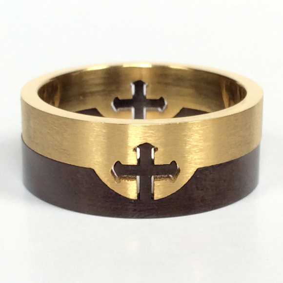 DGstyle | Accessories | Mens Cross Pattern Ring | Poshmark